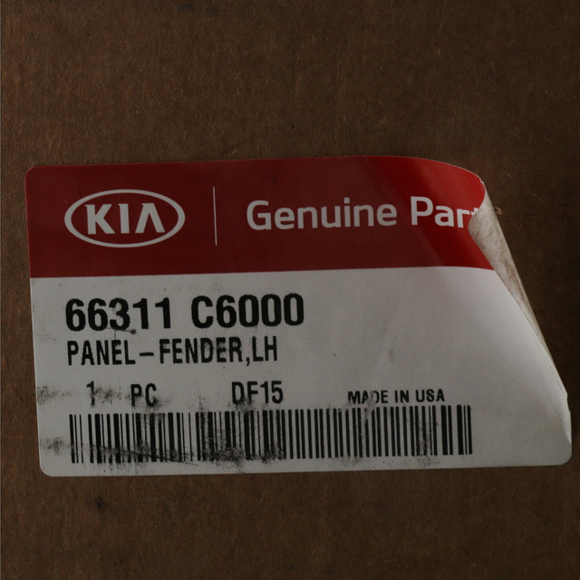 2016-2020 Kia Sorento Fender 66311-C5000 | QuirkParts