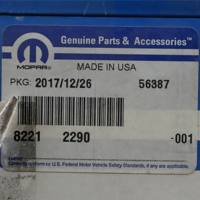2010-2023 Mopar Heavy Duty Rubber Splash Guards - Rear Without Fender ...