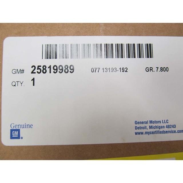 2009-2014 Cadillac CTS OEM NEW 2009-14 GM Cadillac CTS Front License ...