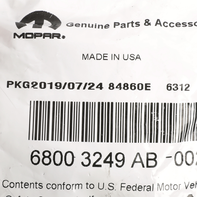 2007-2018 Jeep OEM NEW 2007-18 Mopar Jeep Wrangler Rear Bolt Kit 2 ...