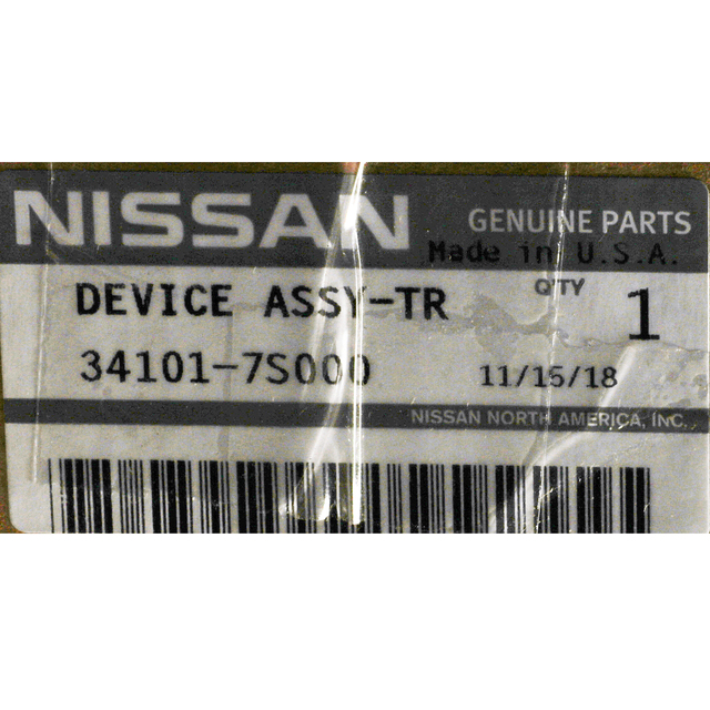 Device Assembly Transmission Control 34101-7S000 | QuirkParts