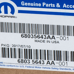 2007-2018 Jeep Center Differential Gear Kit 68035643AB | Mopar OEM ...