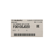 F0010SJ020 - OEM NEW 2019-2021 Subaru Forester Window Deflectors Side ...