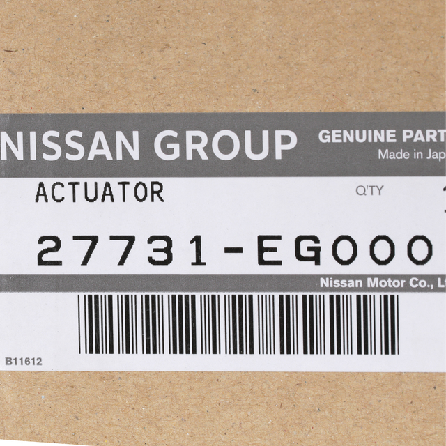 2009-2024 Nissan Actuator 27731-JN00A | QuirkParts