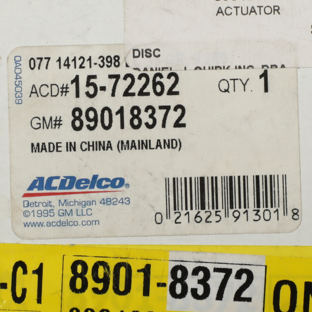 1996-2020 GM OEM NEW 1996-20 GM Cadillac Chevrolet Rear HVAC Air Inlet ...