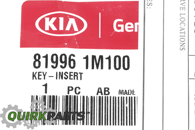 Key-Insert 81996-1M100 | QuirkParts