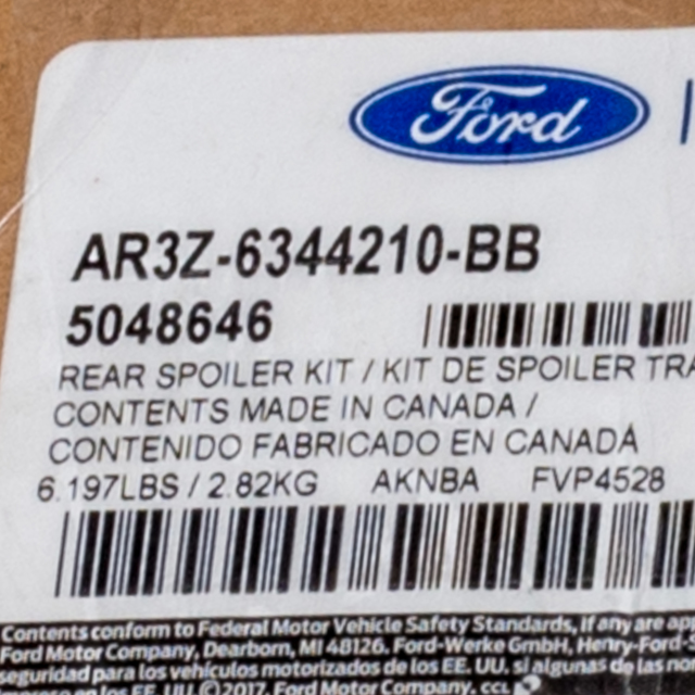 2010-2014 Ford Mustang 2010-2014 Ford Mustang Shelby Primered Rear ...