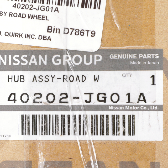 2007-2015 Nissan Hub & Bearing 40202-JG01B | QuirkParts