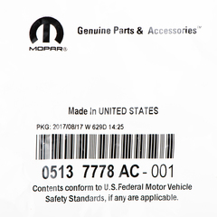 2005-2020 Mopar Power Steering Cooler Retainer Package 5137778AC ...
