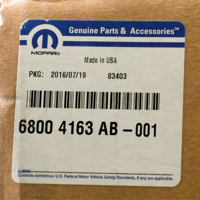 2006-2007 Dodge Condenser Cooling Fan Module 68004163AB | Mopar OEM ...