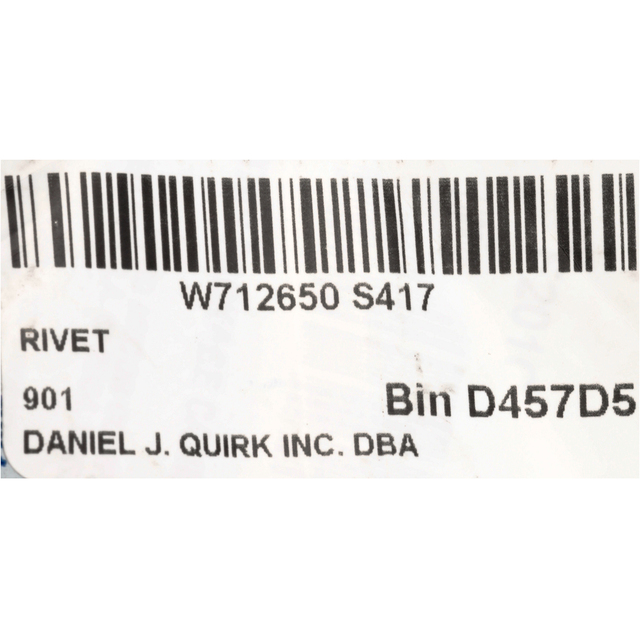 2003-2019 Ford Wheelhouse Liner Rivet -W712650-S417 | QuirkParts
