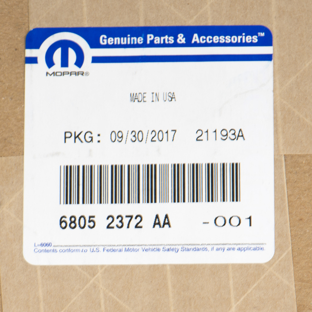 2011-2022 Mopar OEM NEW Mopar 2011-19 Jeep Grand Cherokee Disc Brake ...