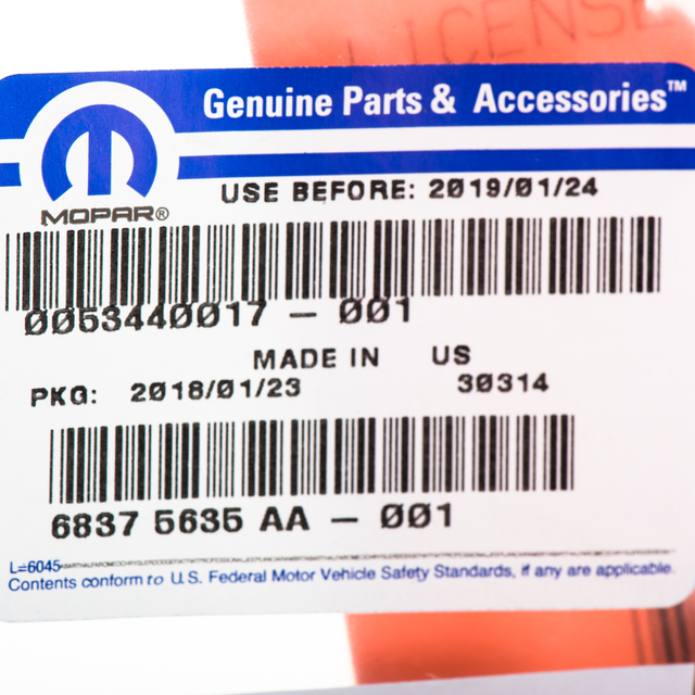 2018 Ram 2018 Ram 2500 3500 Front License Plate Bracket Holder Oem New ...