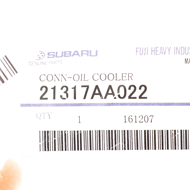 1998-2020 Subaru 2004-2012 Subaru Impreza Oil Cooler Connector Tube ...