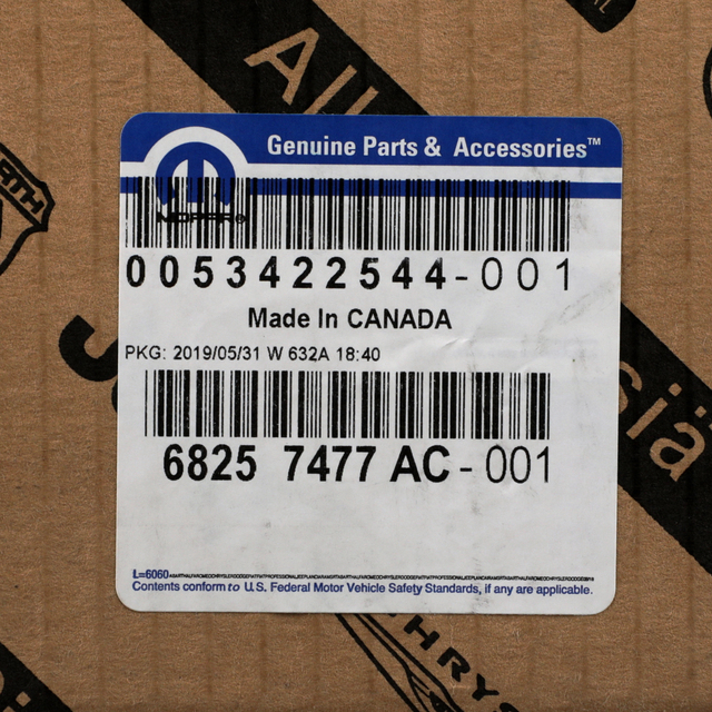 2016-2022 Jeep Grand Cherokee Day Light Opening Molding, Left ...