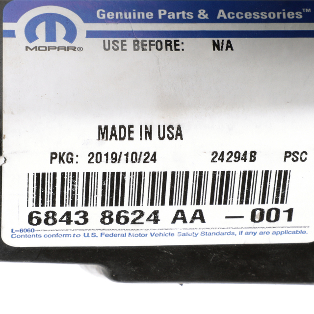 2019-2022 Jeep Cherokee Cooling Module Bracket, Right 68438624AA ...