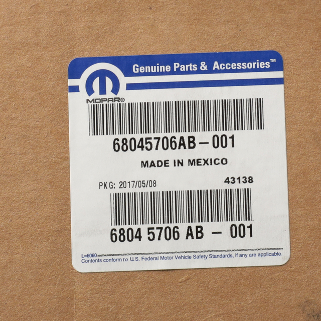 Bumper 68045706AB | QuirkParts