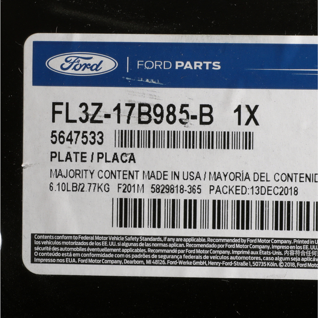 2015-2020 Ford F-150 OEM NEW 2015-2020 Ford F-150 Left Bumper Mounting ...