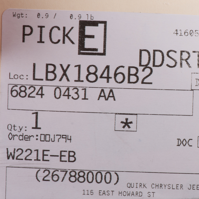 2011-2023 Mopar Clean Air Duct 68240431AA | QuirkParts