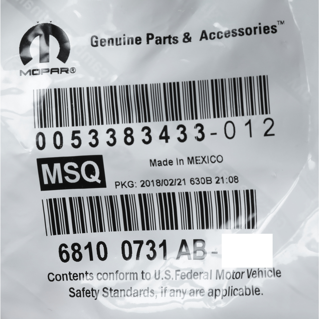 2011-2025 Mopar OEM NEW Mopar 2013-20 Jeep Grand Cherokee Wrangler 10 ...