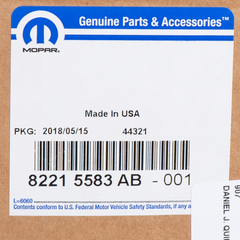 2013-2021 Ram Floor Mats, Ram's Head Logo, Slush 82215583AB | QuirkParts