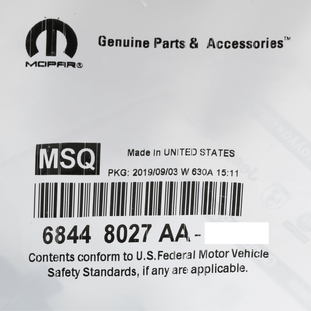 Actuator-Stop Block 68448027AA | QuirkParts