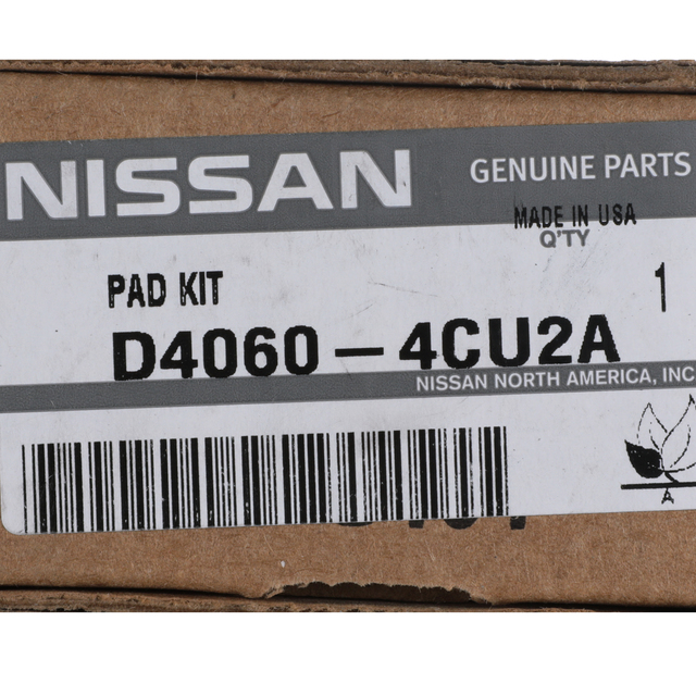 2014-2019 Nissan Brake Pads D4060-4CU2A | QuirkParts