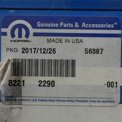 2010-2023 Mopar Heavy Duty Rubber Splash Guards - Rear Without Fender ...