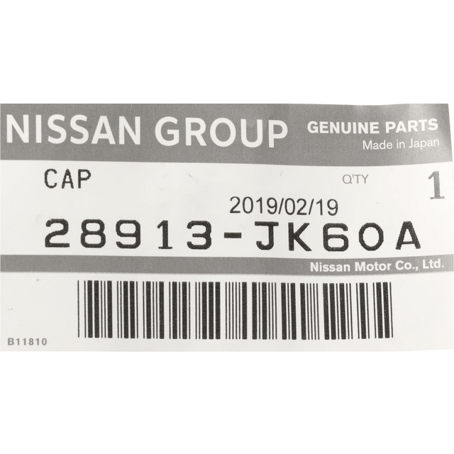 2009-2020 Nissan Reservoir Cap 28913-JK60A | QuirkParts