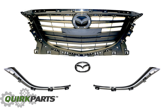 2014-2016 Mazda 3 Grille BJS750712 | QuickParts
