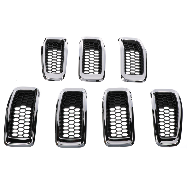 2014-2018 Jeep Cherokee Radiator Grille Kit 68303626AC | Mopar OEM ...