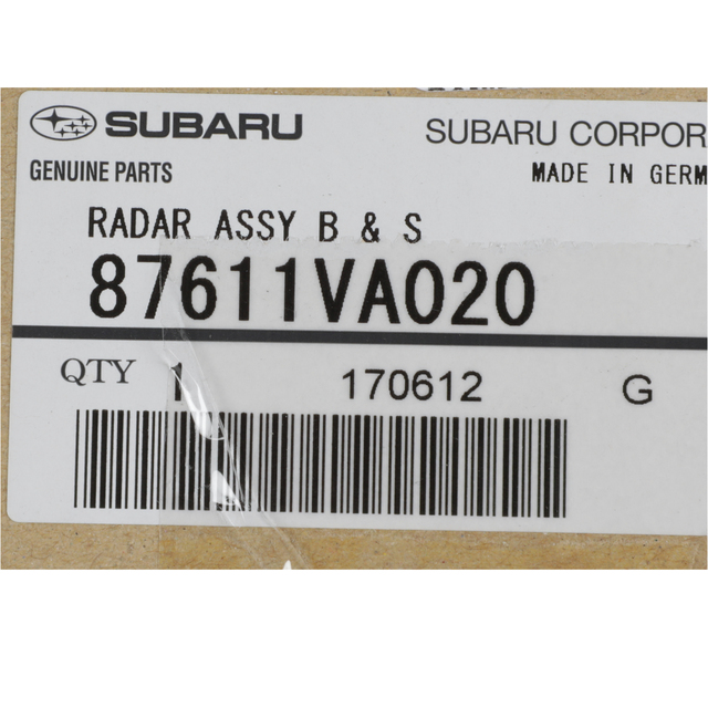 2013-2018 Subaru Blind Spot Radar 87611VA020 | QuirkParts
