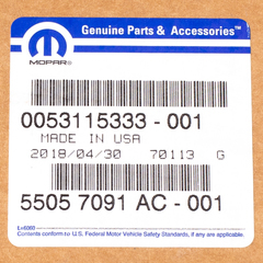 2012-2013 Ram Condenser And Trans Cooler Cooler 55057091AD | QuirkParts