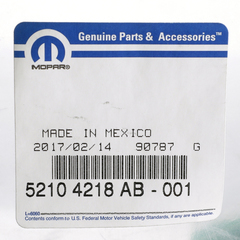 2001-2004 Jeep Grand Cherokee Gearshift Control Cable 52104218AB ...