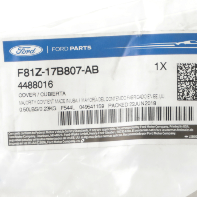 1999-2007 Ford 1999-2007 Ford Super Duty RH Passenger BLACK Upper Rear ...