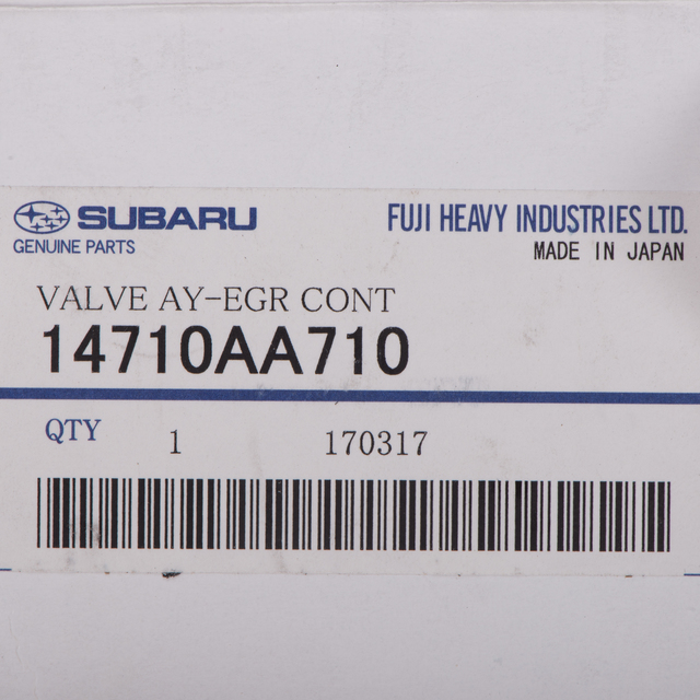 2008-2019 Subaru Egr Valve 14710AA710 | QuirkParts