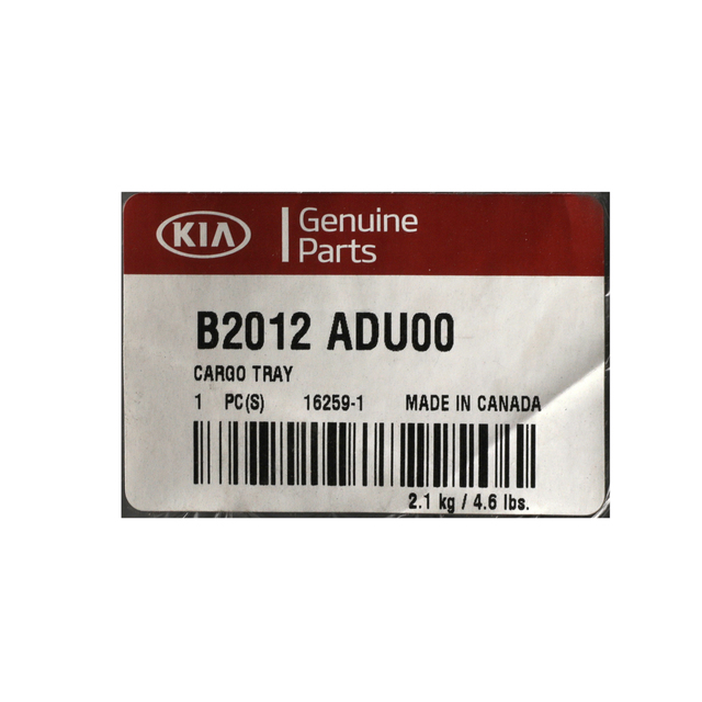 2014-2018 Kia Soul 2014 Kia Soul Cargo Tray OEM BRAND NEW Genuine Part ...
