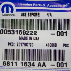 2011-2021 Jeep Grand Cherokee OEM NEW Mopar 2011-2019 Jeep Grand ...