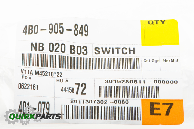 1998-2014 Volkswagen OEM NEW 1998-2014 VW Volkswagen Beetle Passat ...