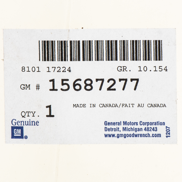 OEM NEW 1985-1990 GM Chevrolet Radiator Coolant Overflow Reservoir Tank ...