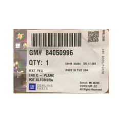 2019-2021 Chevrolet Silverado 1500 Bed Mat, Bow-Tie Logo 84050996 ...