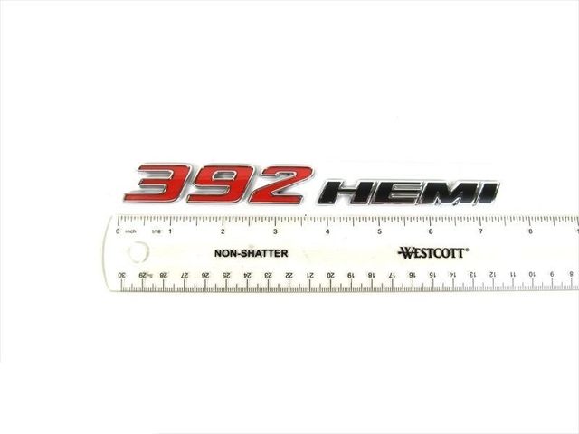 2015-2021 Dodge Challenger OEM NEW MOPAR Emblem Badge "392 Hemi" 2015 ...
