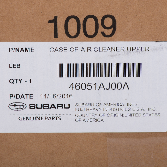 2013-2019 Subaru OEM NEW 2013-2019 Subaru Legacy Outback 2.5L Upper Air ...