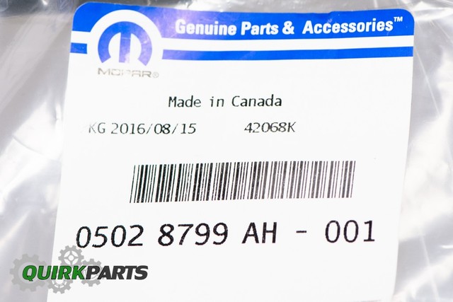 2008-2014 Dodge Challenger Front Door Cladding, Left 5028799AH | QuirkParts