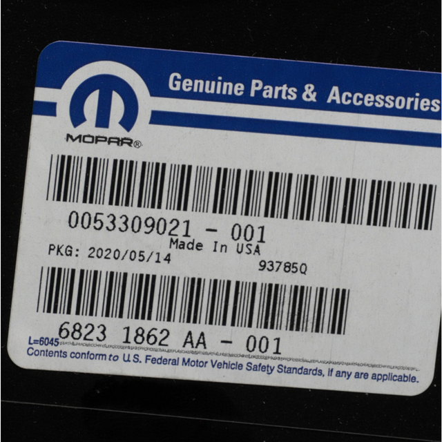 2015-2023 Dodge Charger Front Belly Pan 68231862AA | QuirkParts