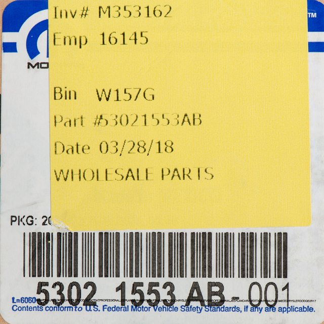 2003-2025 Mopar OEM NEW 2003-20 Mopar Jeep Grand Cherokee Charger ...