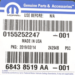 2019-2022 Jeep Cherokee Cooling Module Bracket, Left 68438519AA ...
