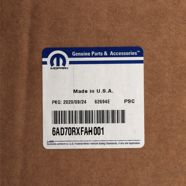 2018-2024 Jeep Wheel Flare Molding, Right 68585260AA | Mopar OEM Parts ...