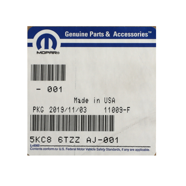 2007-2018 Jeep OEM NEW 07-18 Mopar Wrangler Front Wheel Opening Flare ...