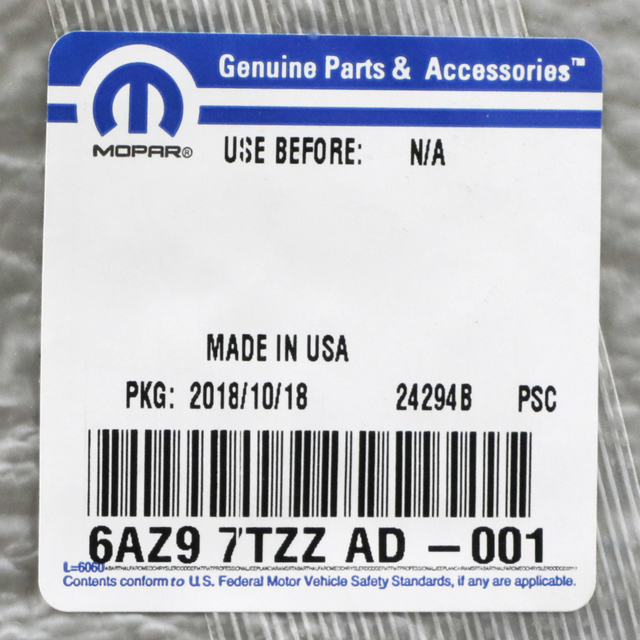 2019-2021 Jeep Cherokee Front Upper Fascia 6AZ97TZZAD | QuirkParts